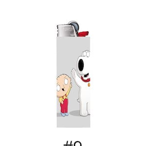 Custom Bic Lighters Cartoon Characters - Etsy