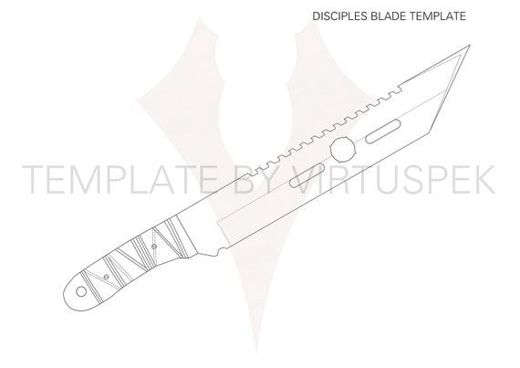 Disciple Blade Template fallout 4 | Etsy