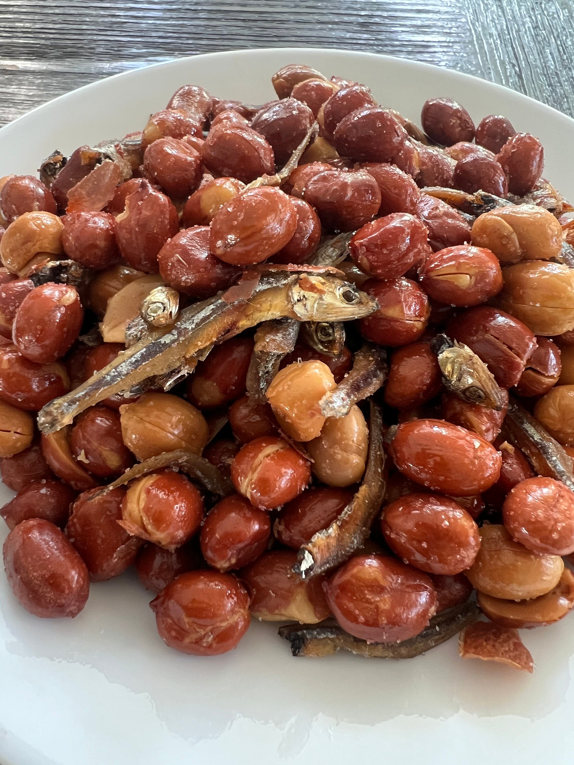 Garlic Peanuts With Fried Anchovies (adobong Mani With Dilis) - Etsy