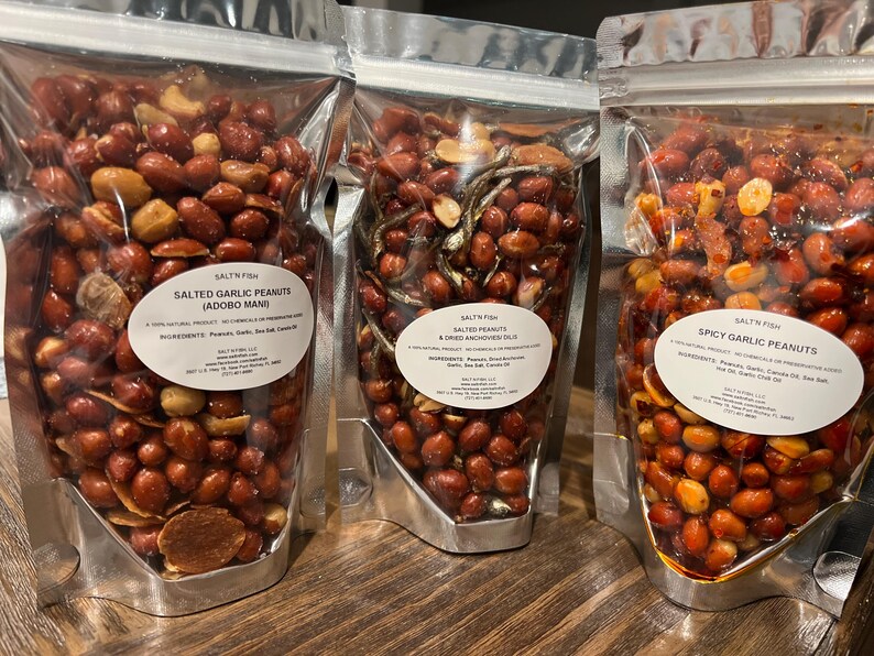Garlic Peanuts (adobong Mani) - Etsy
