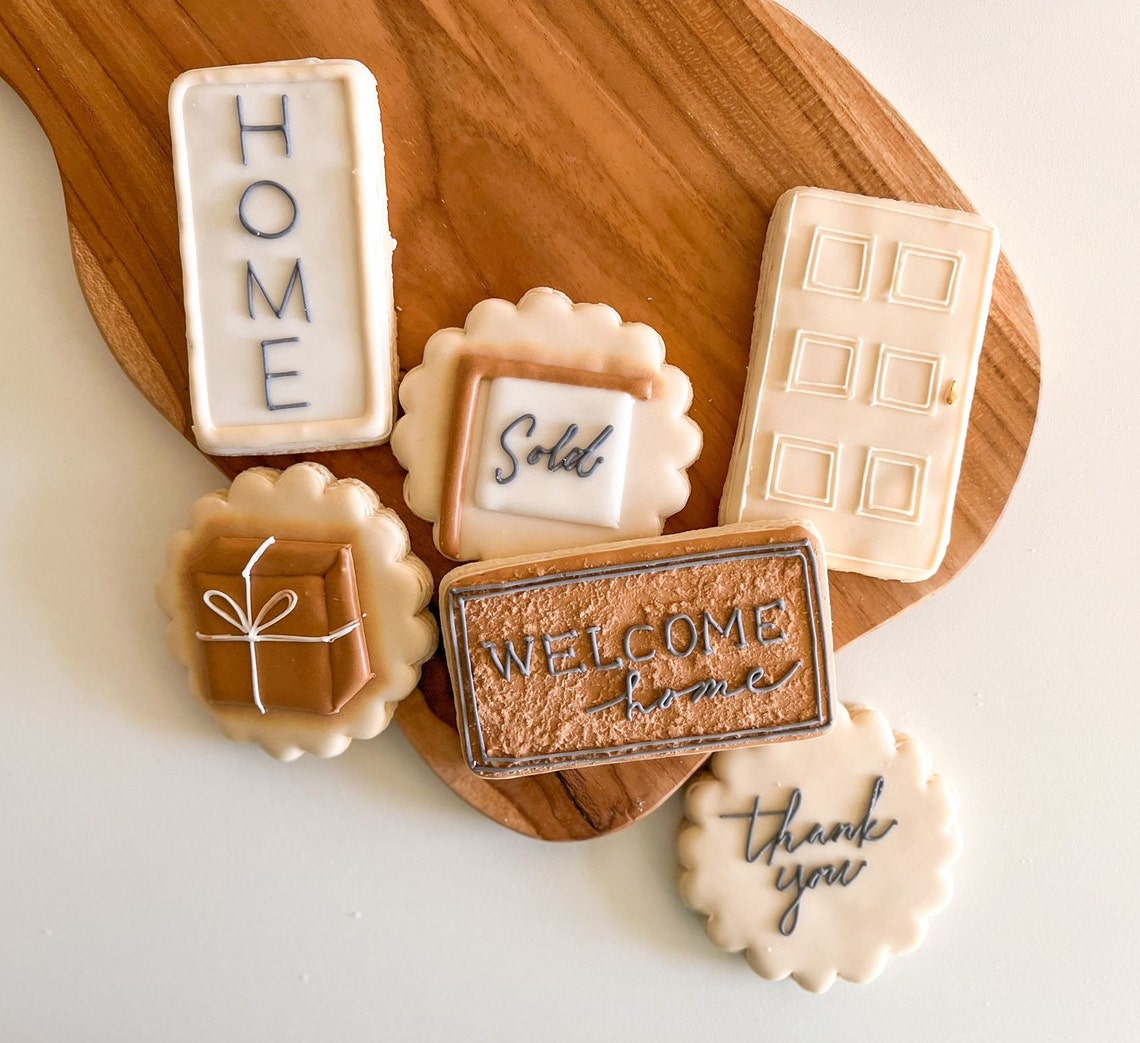 Housewarming New Home Real Estate Realtor Cookies House Cookies ...