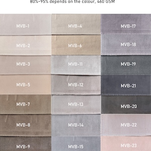 Blackout Matt Velvet Fabric Samples,fabric by Meters,110" Wide, Fabric ...