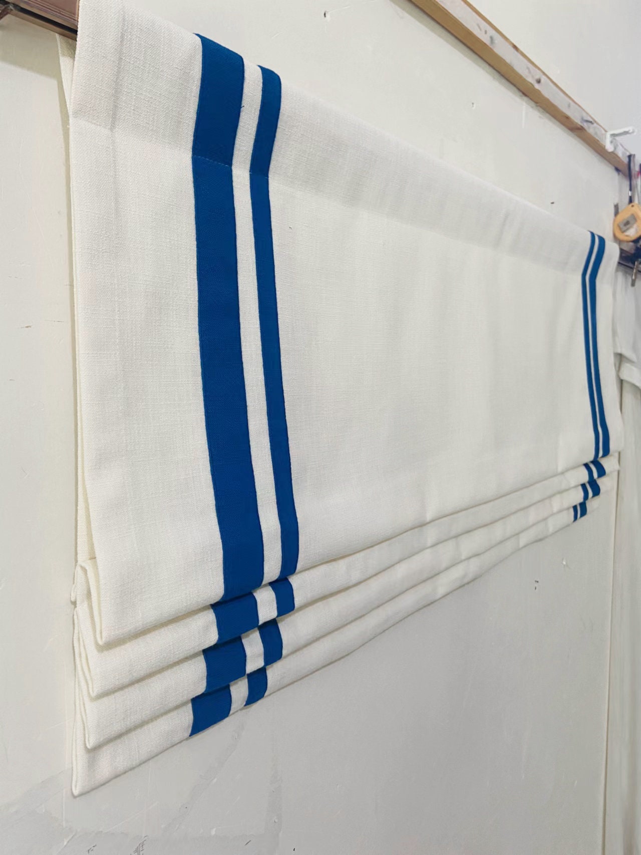 85 Colors,faux (fake) Relaxed Roman Shade Valance With Bordertrim ...