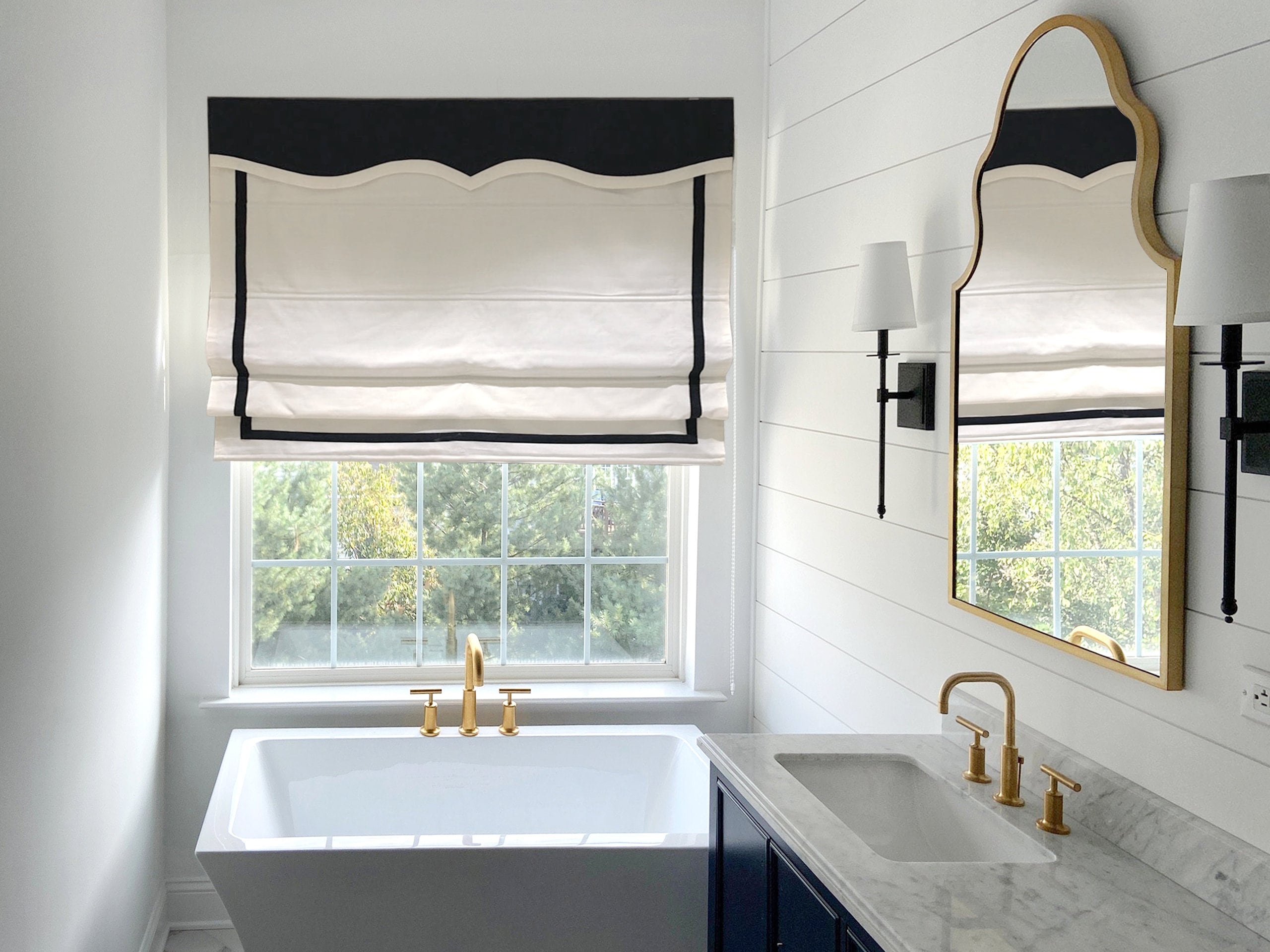 85 Colors Custom Roman Shades With Valance,shade With Chain System ...