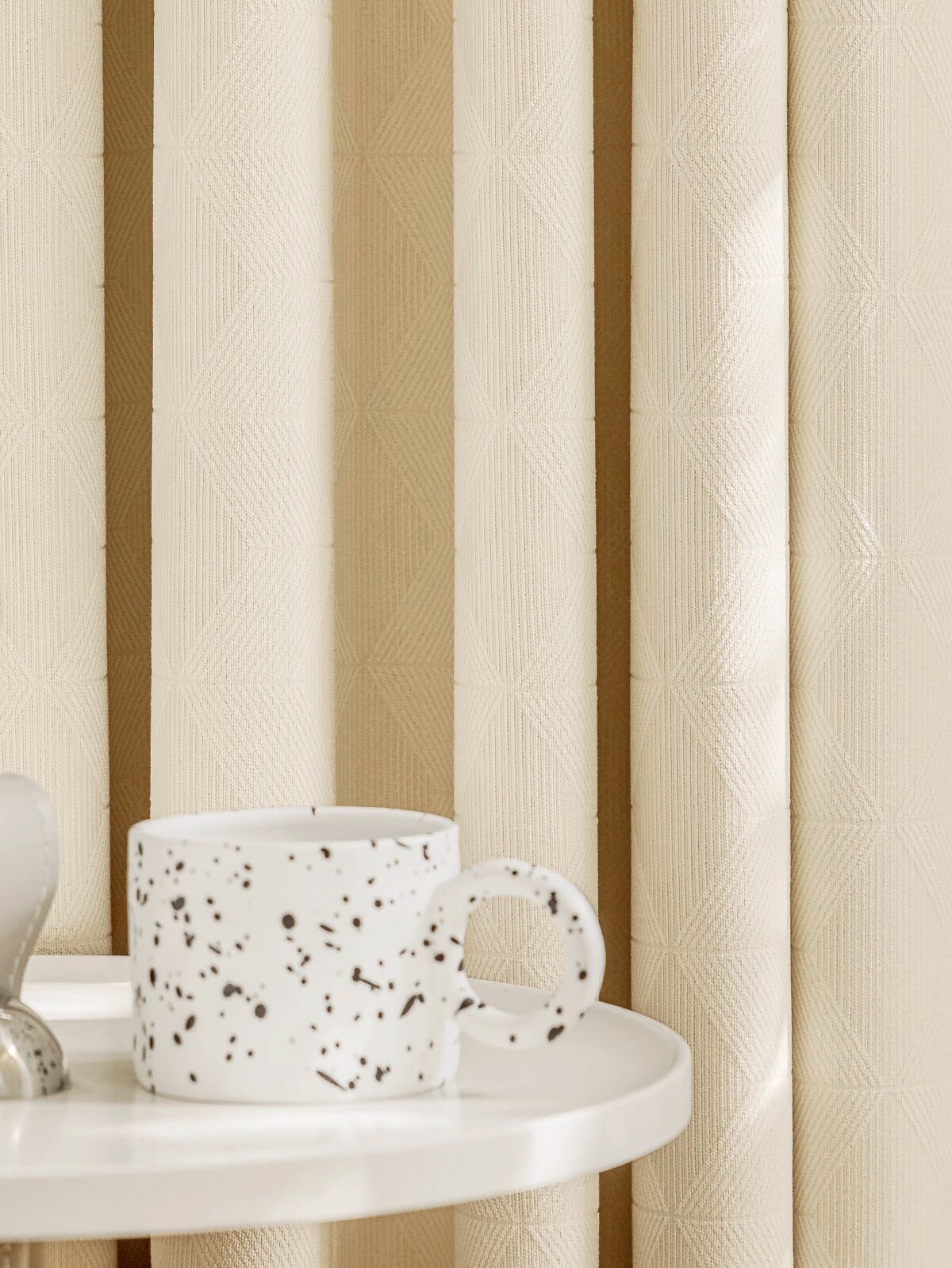 6 Colors, A Pair of Chenille Curtains With Diamond Pattern, Thermal ...