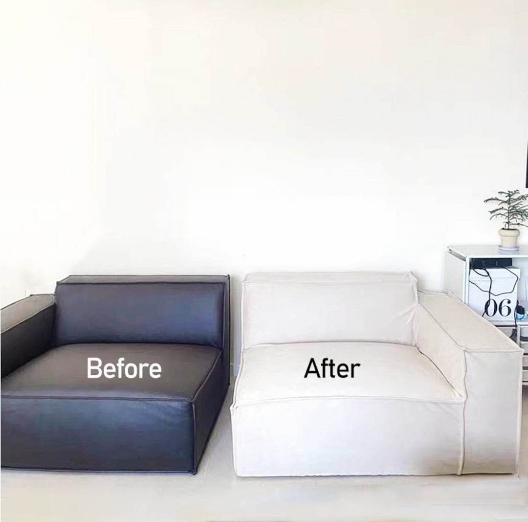 200 Colors Faux Leather Full Custom Sofa Cover,cushion Cover ,custom ...