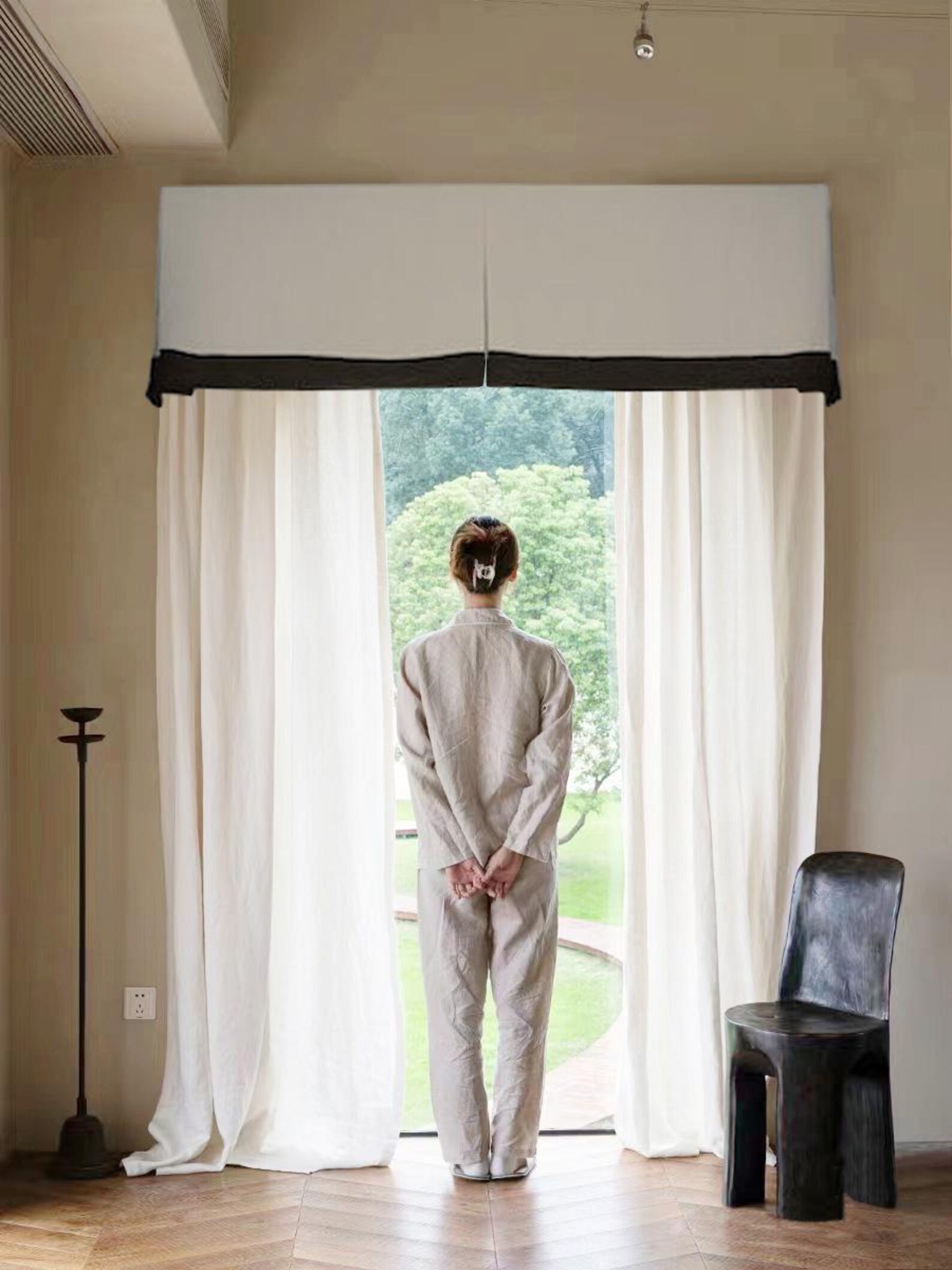 85 Colors,custom Size Window Valance With Hardware. Flat Valance With ...