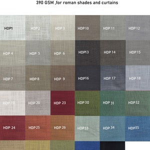 85 Colors Custom Roman Shades With Chain Mechanism,solid Relaxed Roman ...