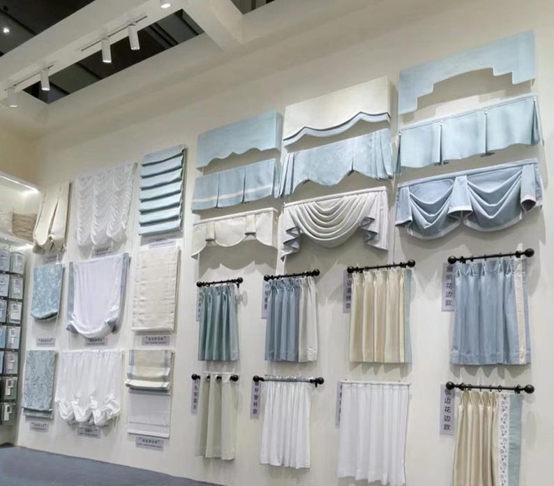 85 Colors,custom Size Window Valance With Track. Custom Valance With ...