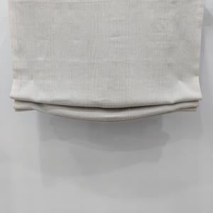 12 Colors, Custom Roman Shades With Chain Mechanism, Striped 30%linen ...