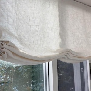 12 Colors, Custom Roman Shades With Chain Mechanism, Striped 30%linen ...