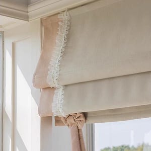 85 Colors Custom Roman Shades for Nursery ,shade With Pulley, Window ...