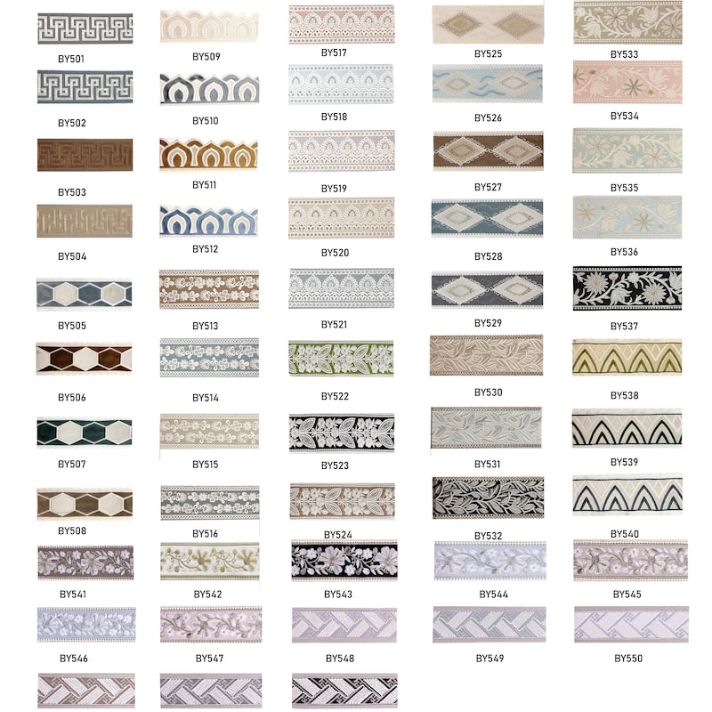 Curtain Trim Tape - Etsy