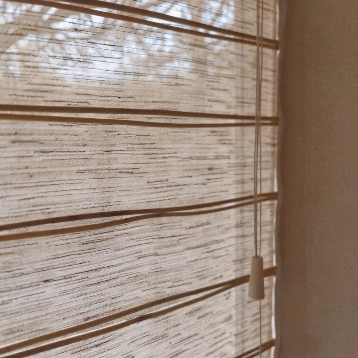 90% Linen, Custom Roman Shades With Cord, Roman Shade With Valance ...