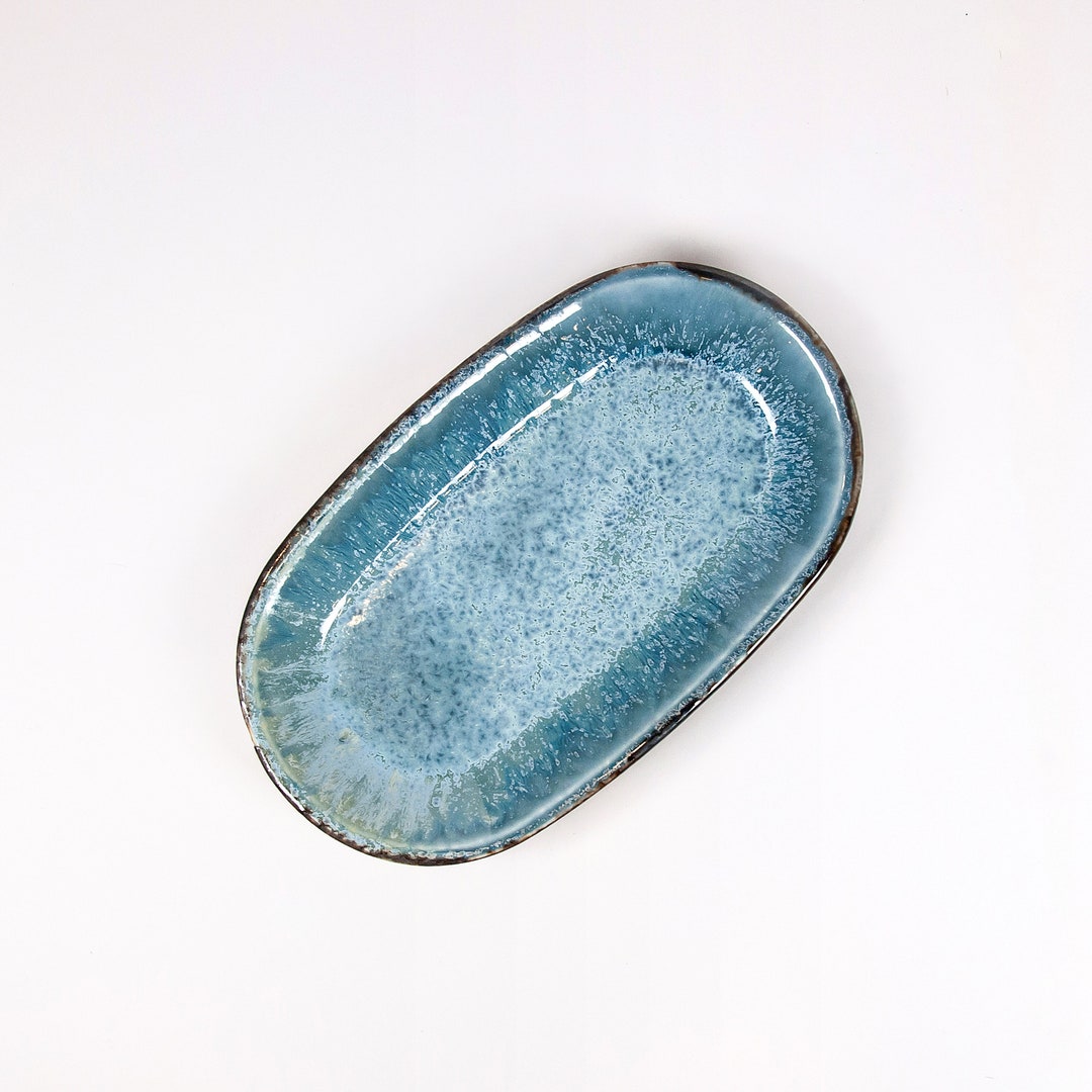 Oval Serving Platter Serving Plate Ceramic Platter - Etsy