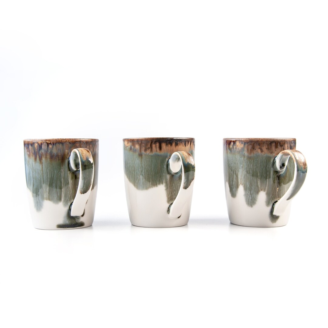 U Shaped Porcelain Mug, 250mlhandmade Pottery Mugceramic Mugscoffee ...