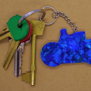 Bike Keyring. 100% Recycled Plastic - Etsy Canada