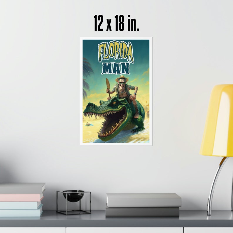 The Infamous Florida Man Poster - Etsy