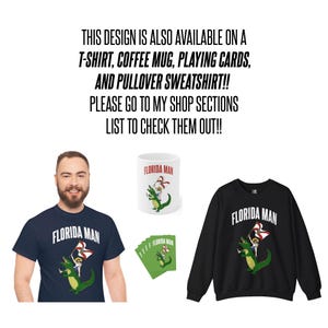 Florida Man Sticker - Etsy