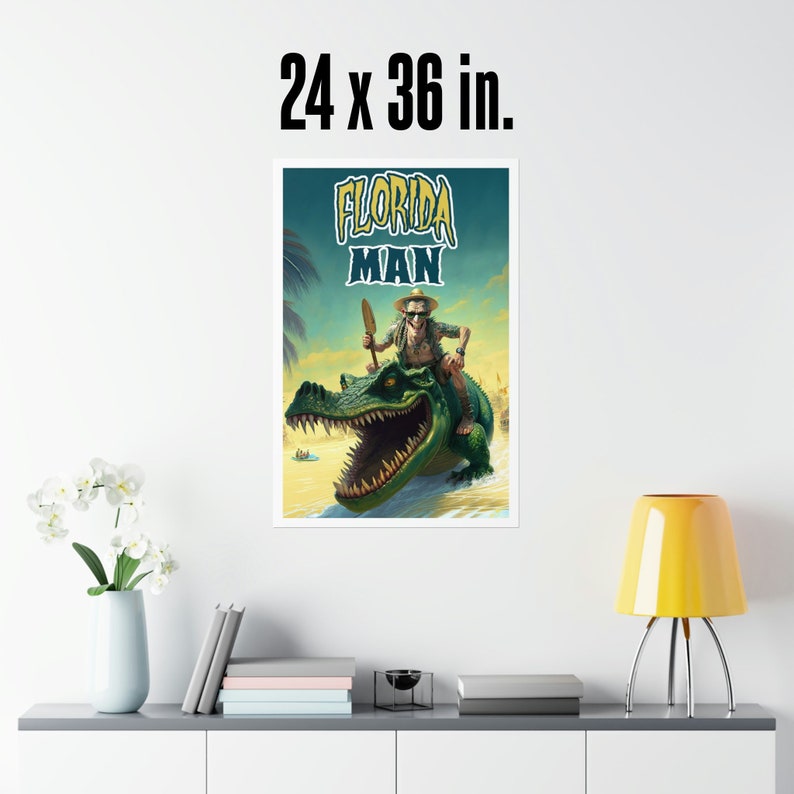 The Infamous Florida Man Poster - Etsy