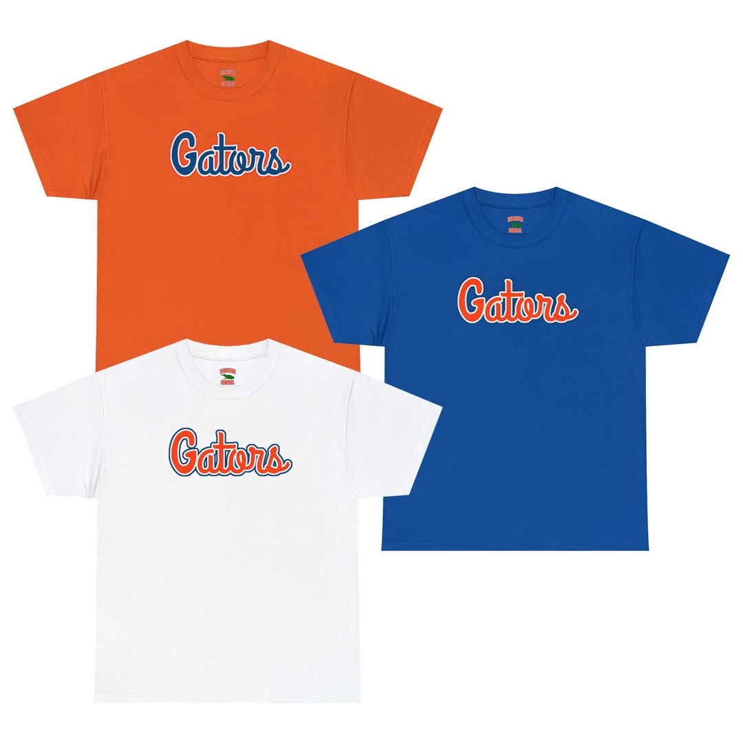 Florida Cursive Gators Shirt - Etsy