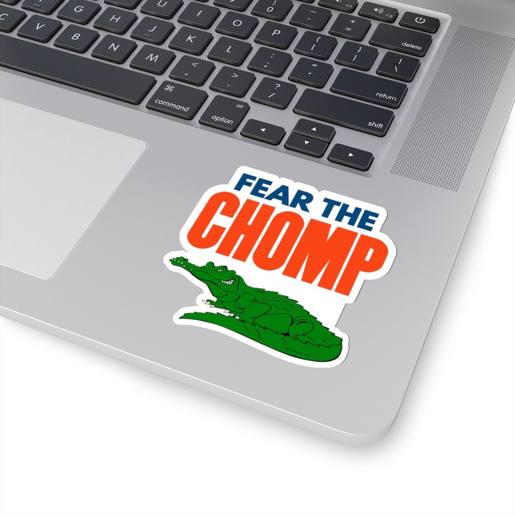 Fear the Chomp Florida Gators Sticker - Etsy