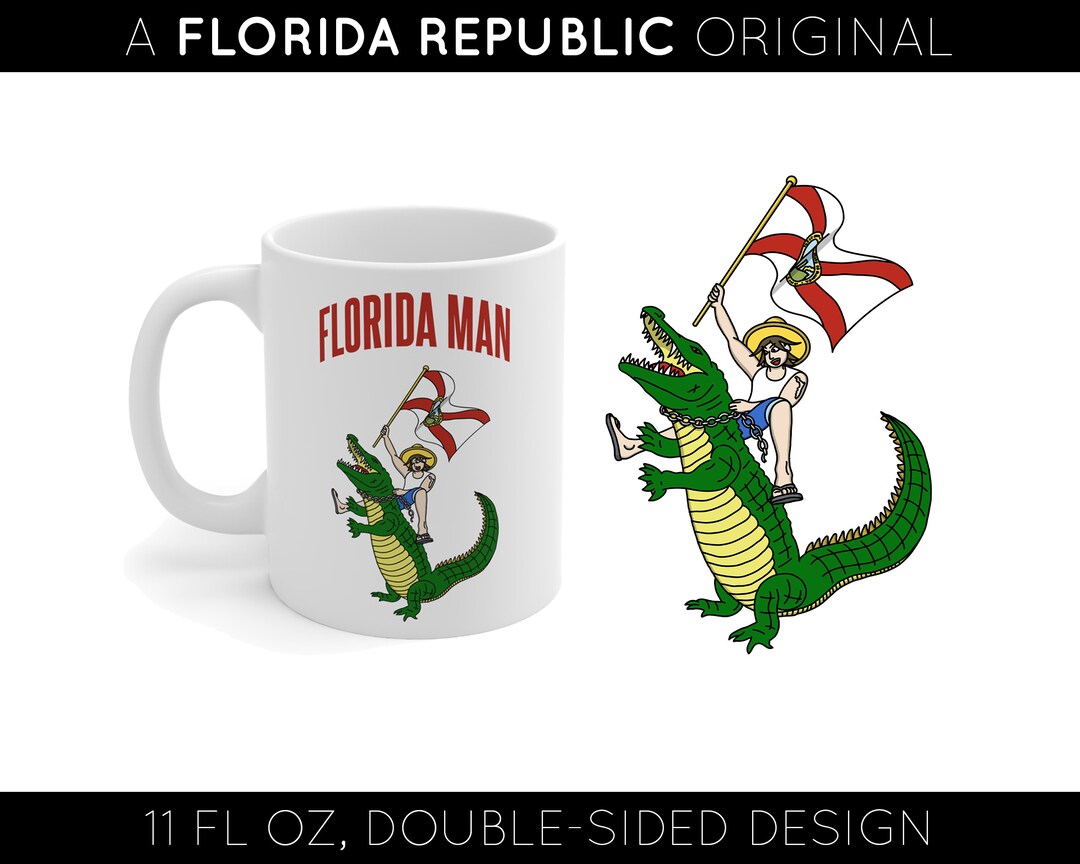 Florida Man Coffee Mug - Etsy