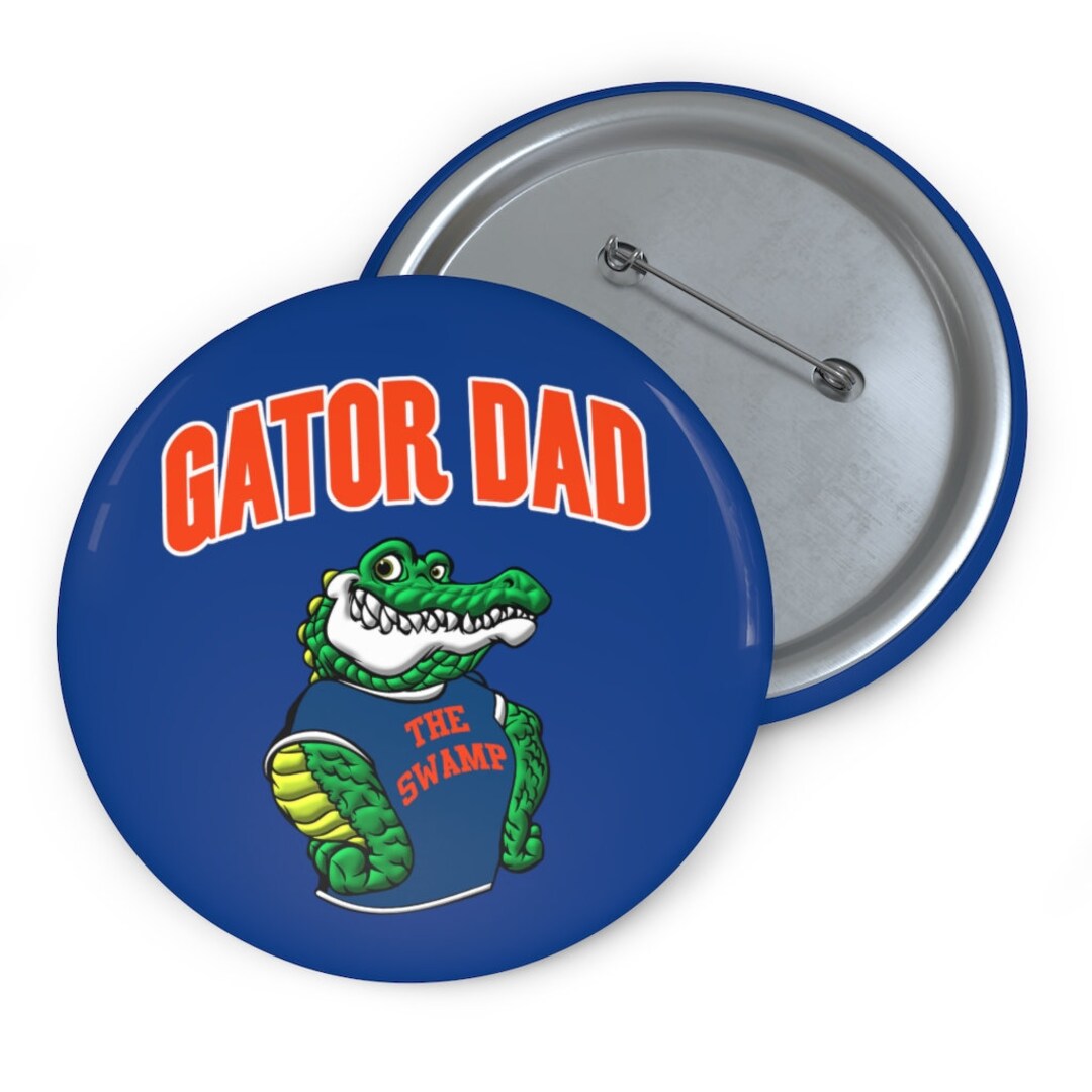 Gator Dad Florida Gators Pin Button - Etsy