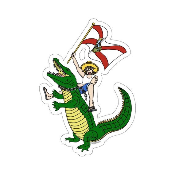 Florida Man Sticker | Etsy