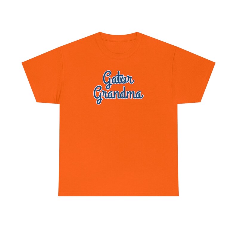 Cursive Gator Grandma Florida Gators Shirt - Etsy