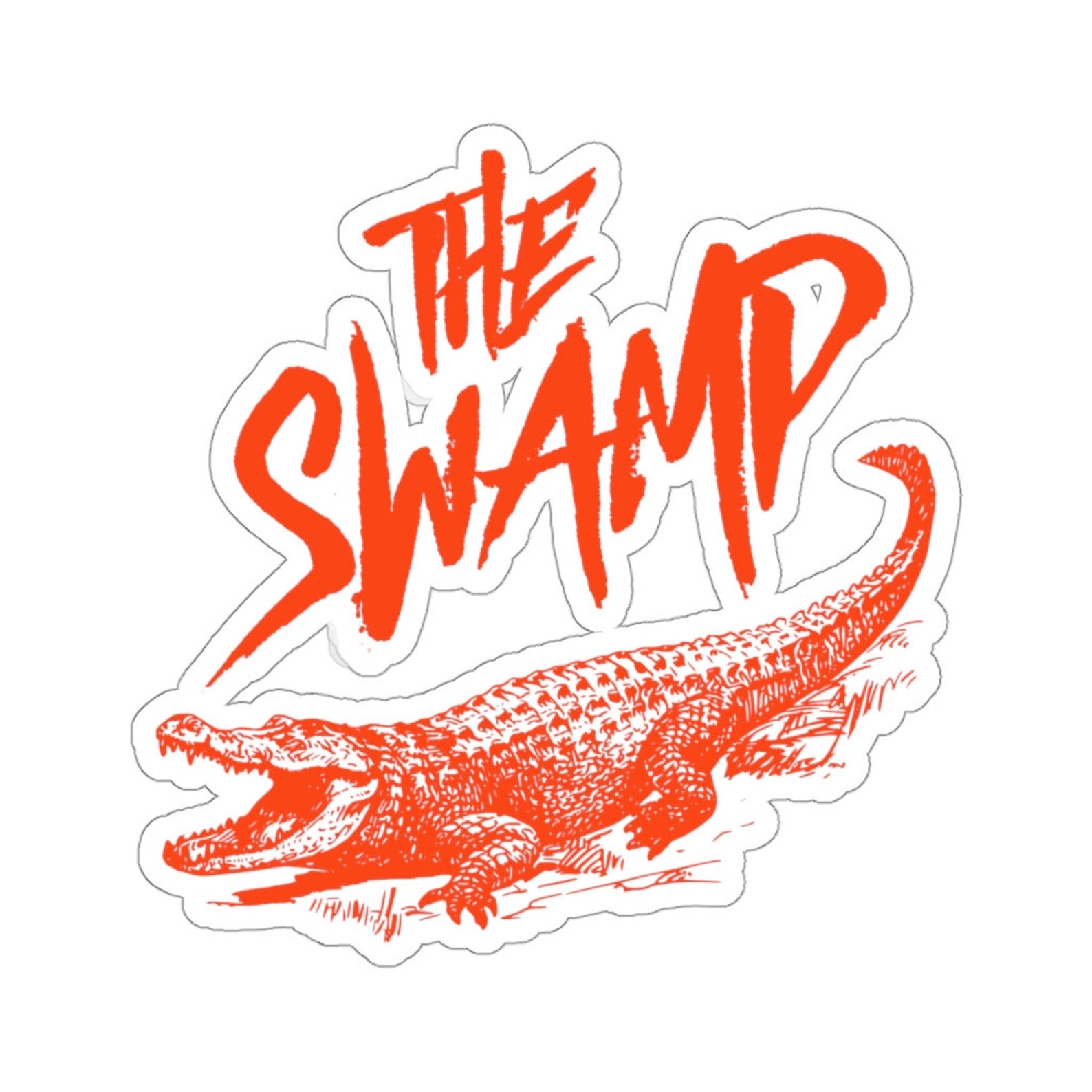 2nd Edition the Swamp Florida Gators Sticker - Etsy