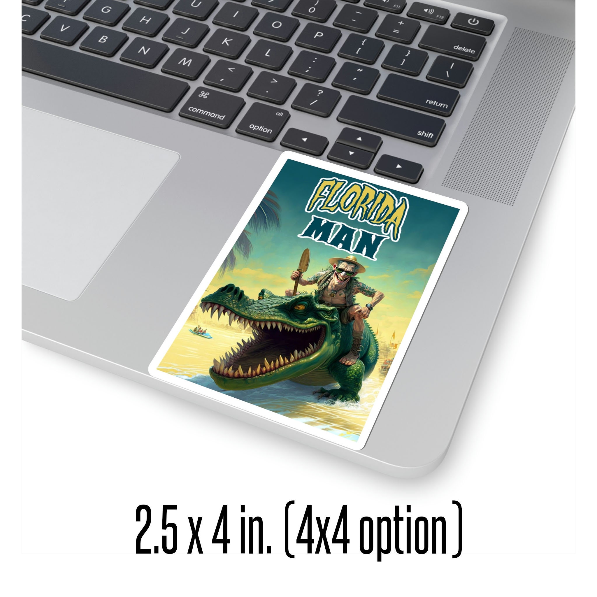 The Infamous Florida Man Sticker - Etsy