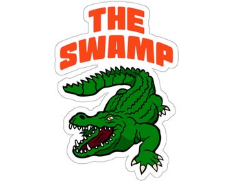The Swamp University of Florida Gators Travel Sticker - Etsy
