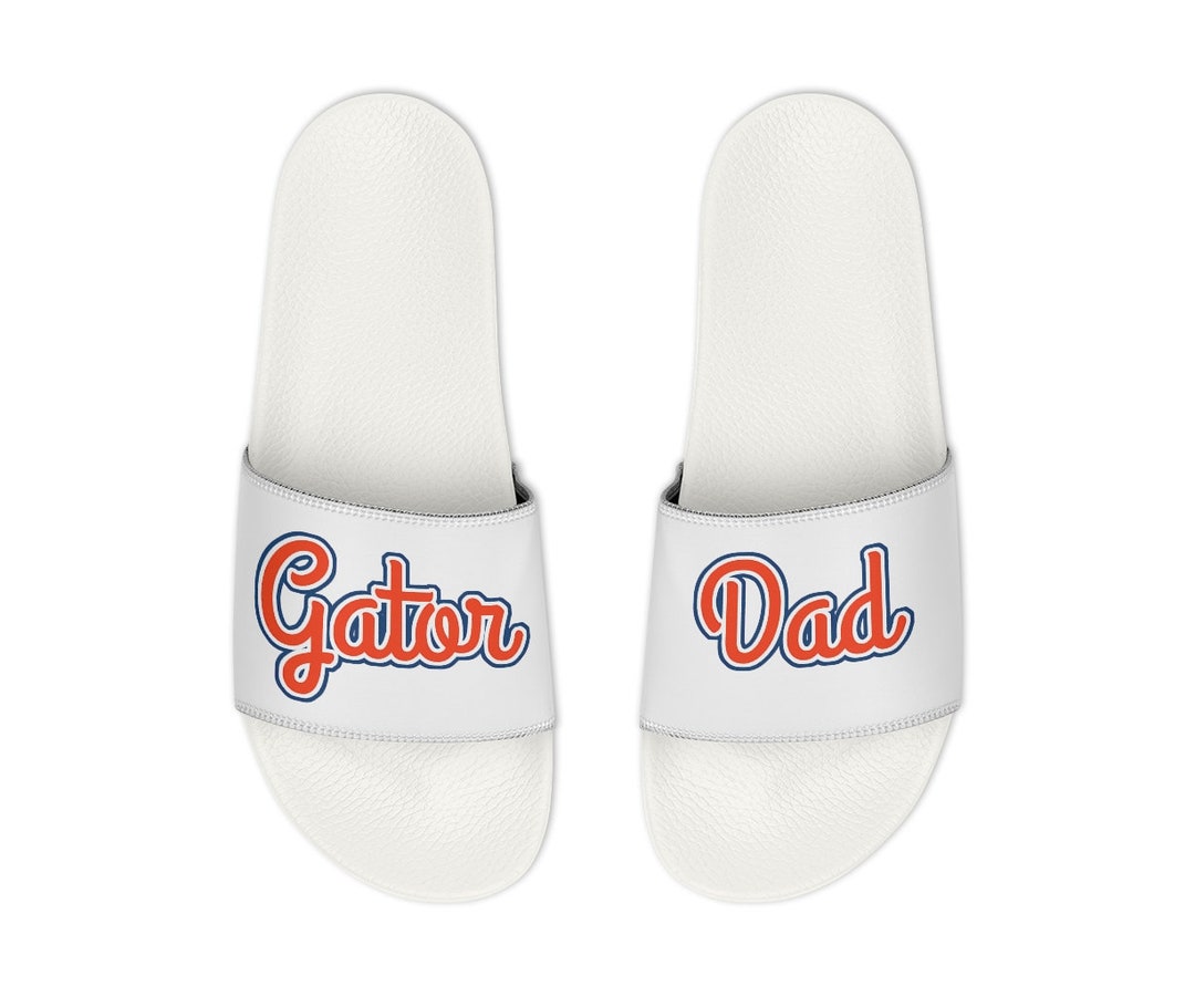 Gator Dad Florida Gators Slides Men - Etsy
