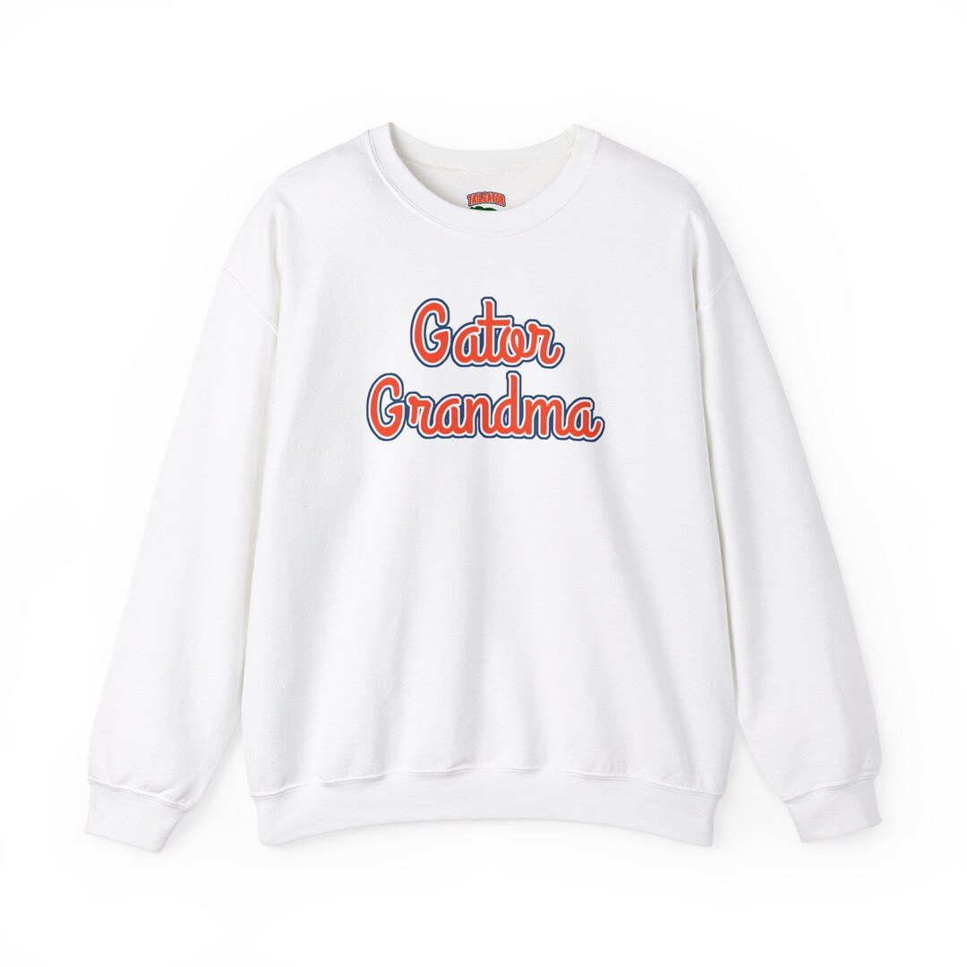 Cursive Gator Grandma Florida Gators Sweatshirt - Etsy