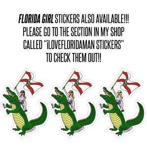 Florida Man Sticker - Etsy