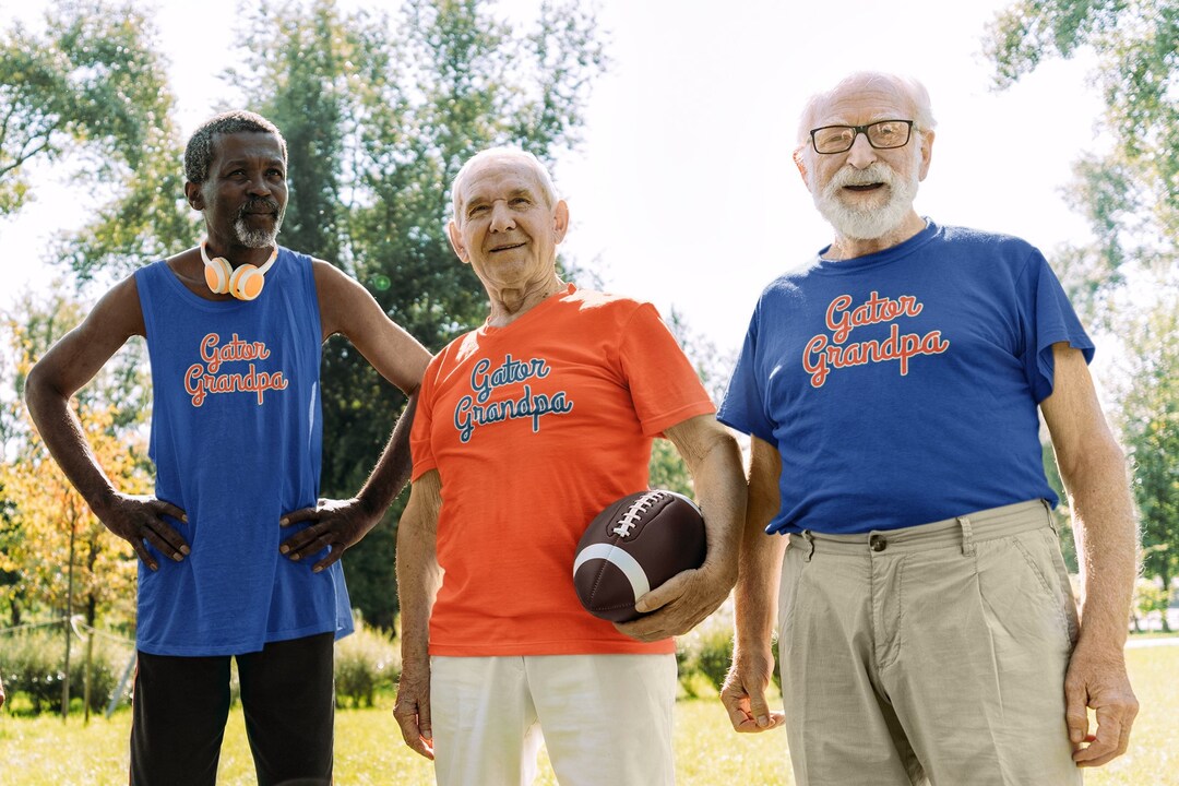 Cursive Gator Grandpa Shirt Florida Gators - Etsy