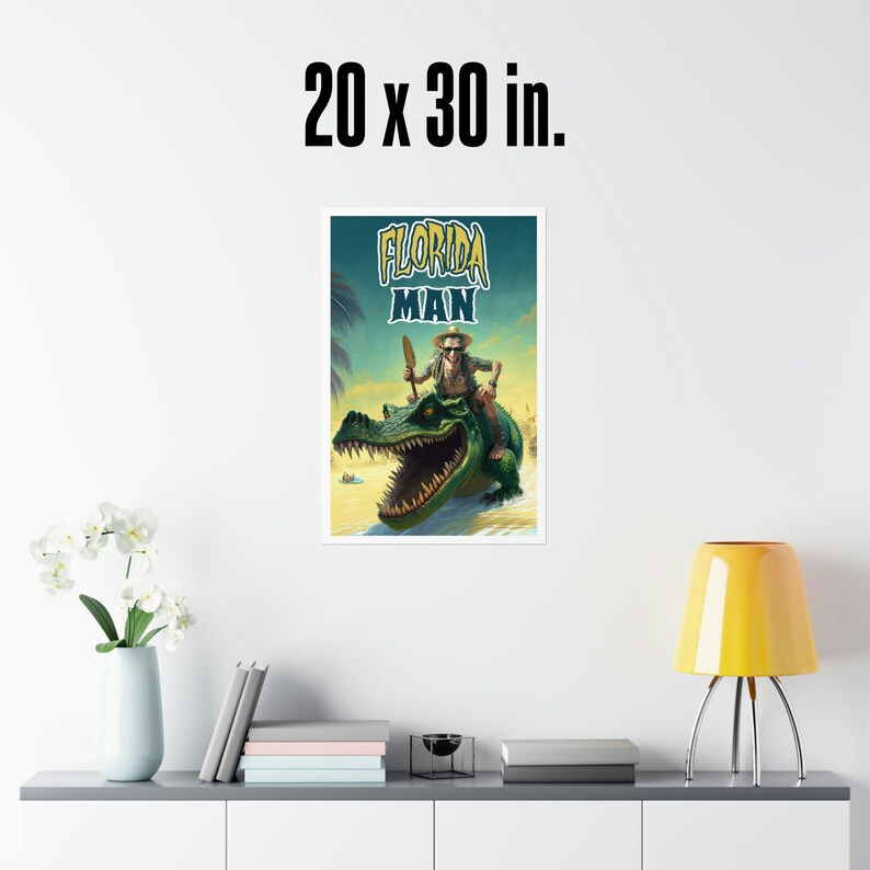 The Infamous Florida Man Poster - Etsy