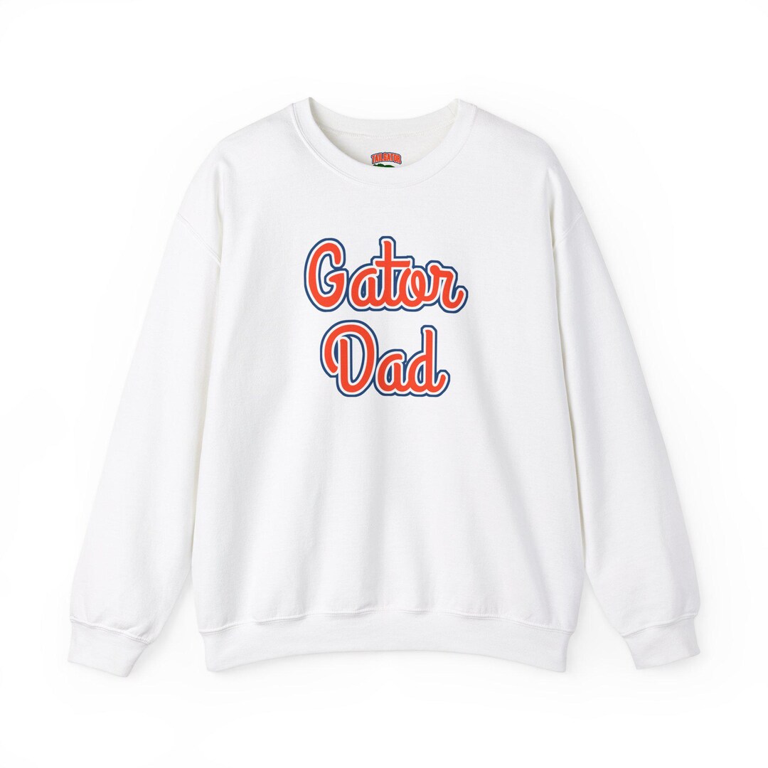 Cursive Gator Dad Florida Gators Sweatshirt - Etsy