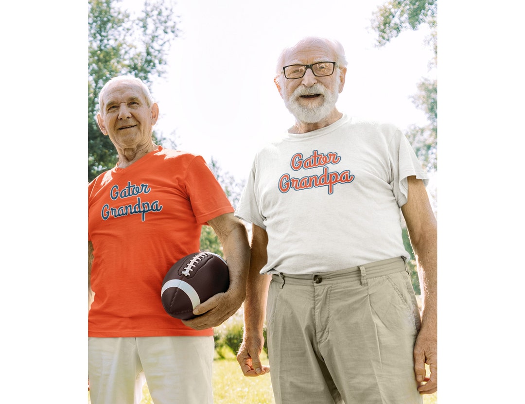 Cursive Gator Grandpa Shirt Florida Gators - Etsy