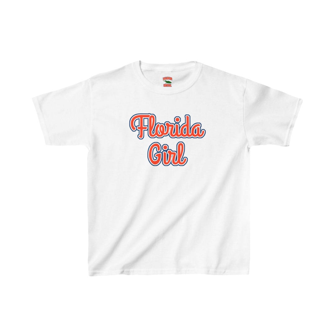 Cursive Florida Girl Kids Gators Shirt - Etsy