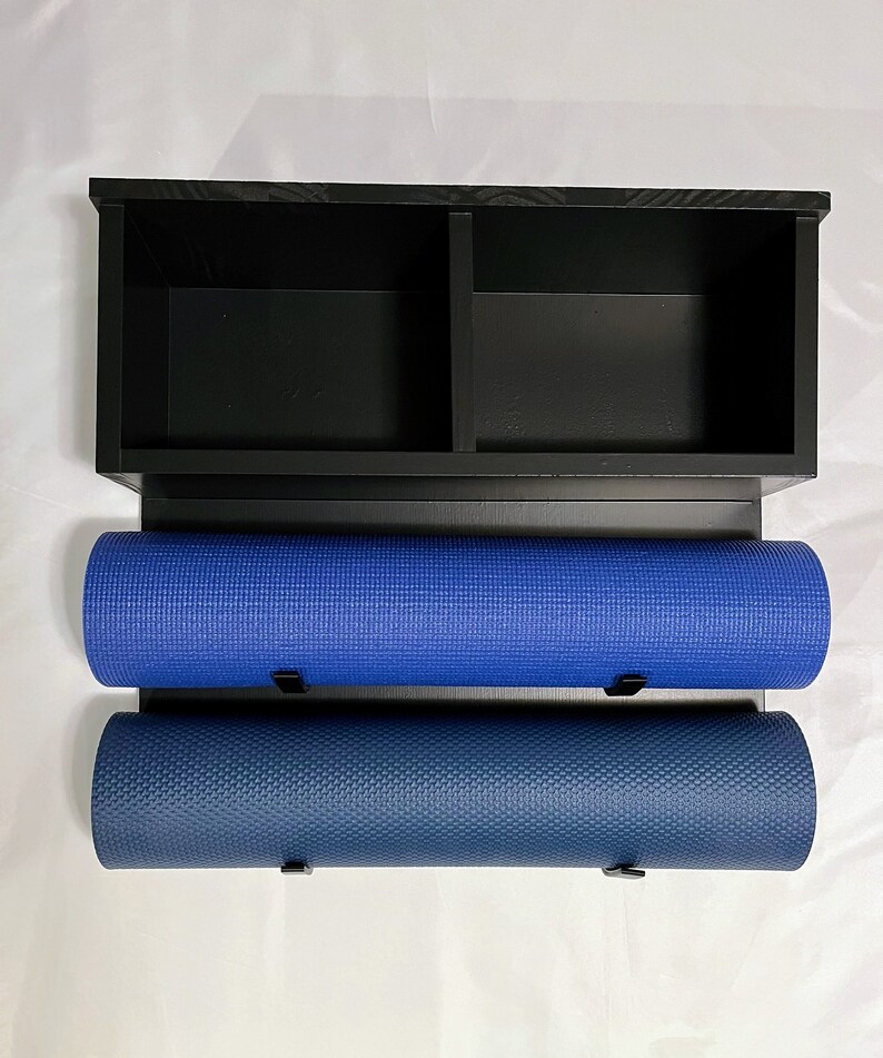 Yoga Mat Shelf Home Gym Organizer Yoga Mat Station Storage - Etsy