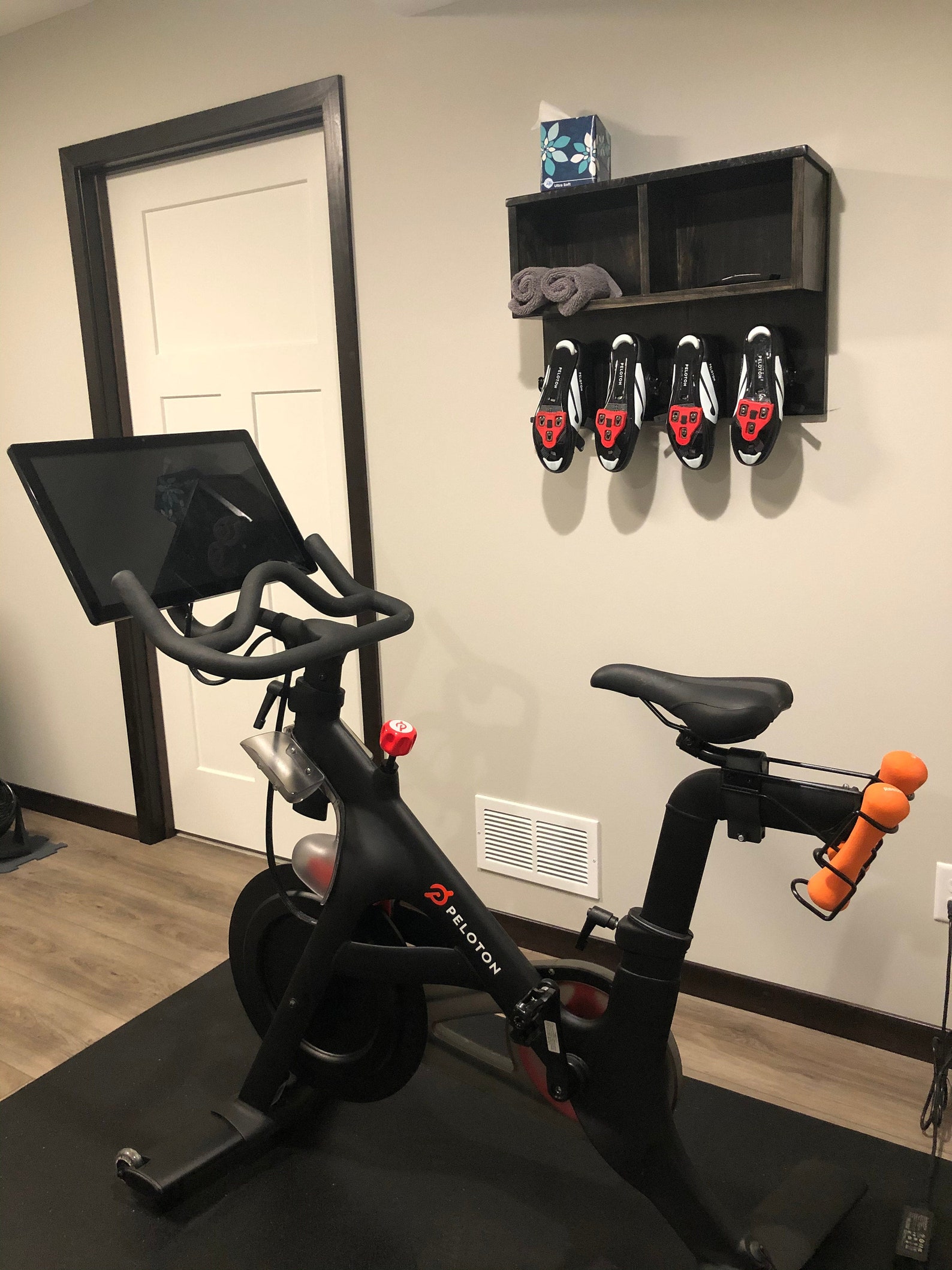 Home Gym Organizer Bike Shelf Fitness Wall Storage Exercise | Etsy