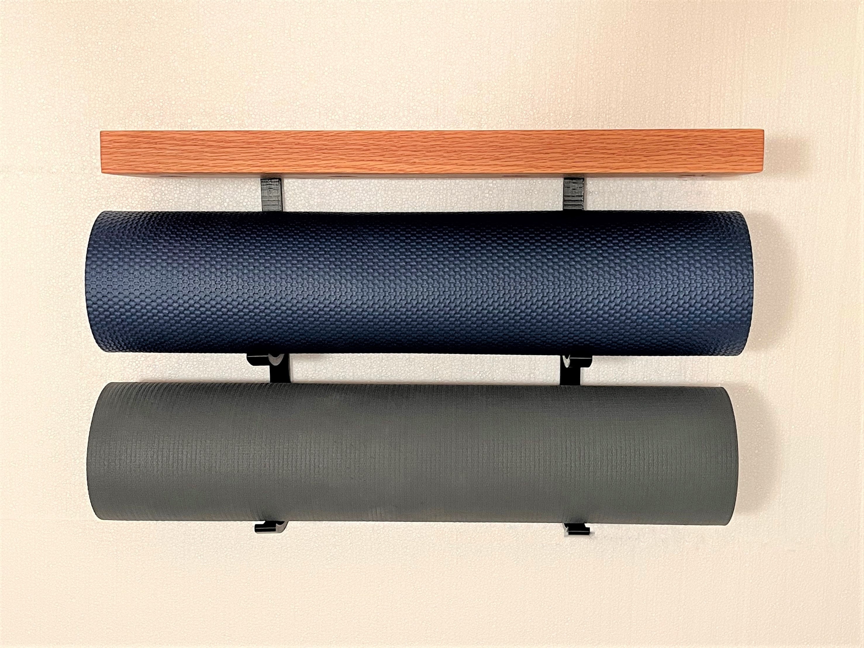 Yoga Mat Floating Shelf Yoga Mat Storage Floating Yoga | Etsy