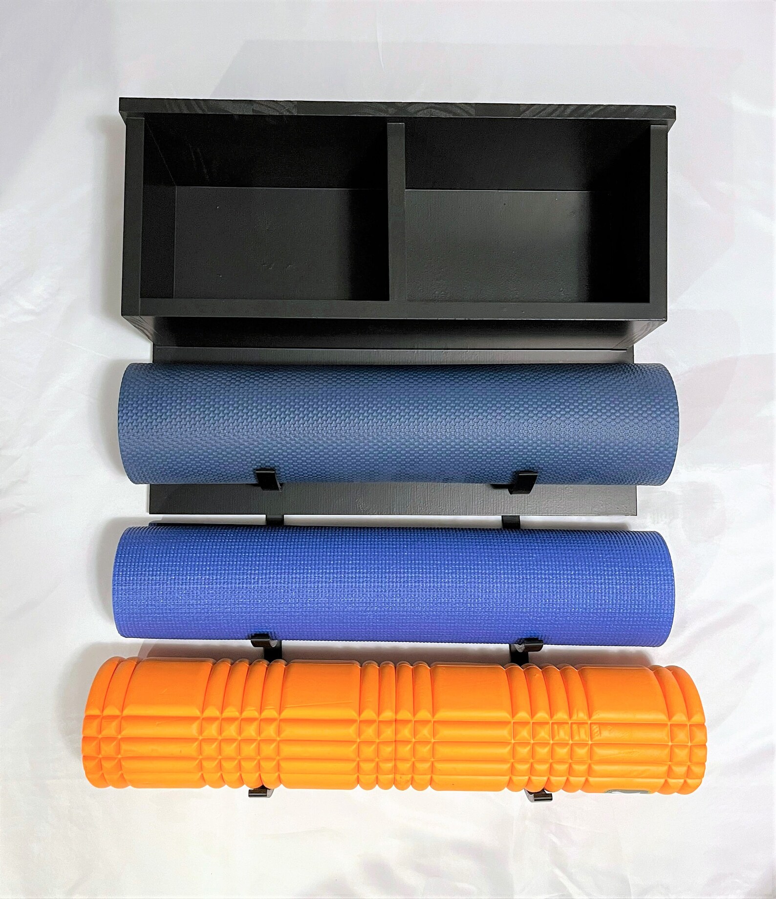 Yoga Mat Shelf Home Gym Organizer Yoga Mat Station Storage - Etsy