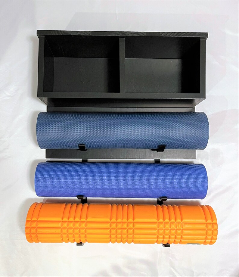 Yoga Mat Shelf Home Gym Organizer Yoga Mat Station Storage - Etsy