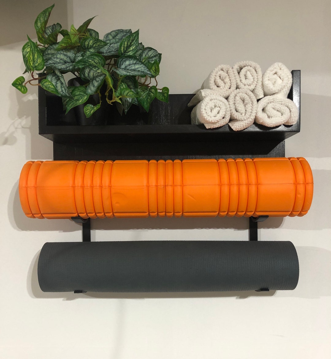 Yoga Mat Holder , Home Gym Storage , Yoga Mat Shelf - Etsy