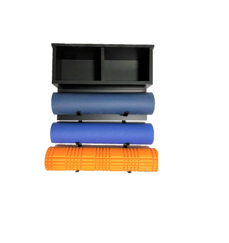 Yoga Mat Shelf Home Gym Organizer Yoga Mat Station Storage - Etsy