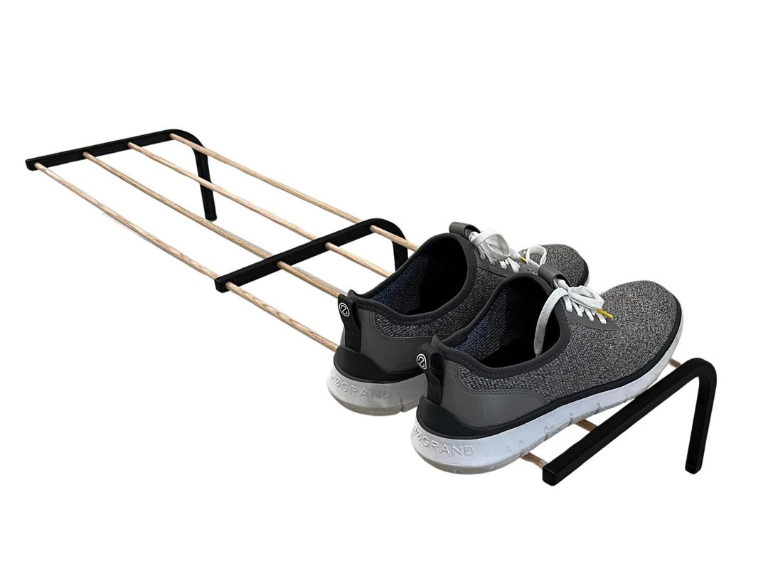 Shoe Shelf - Wall Mounted Entry Way Organizer for Stylish Storage ...