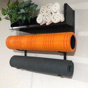 Yoga Mat Holder , Home Gym Storage , Yoga Mat Shelf - Etsy